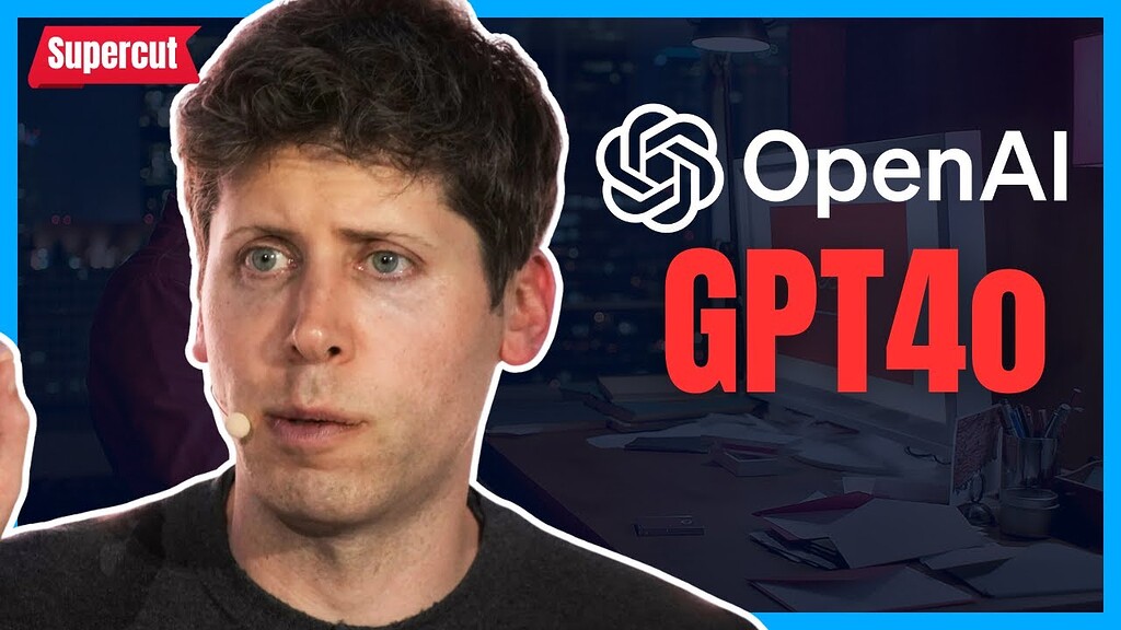 OpenAI Launches NEW GPT4o, Bringing Us One Step Closer to AGI (Supercut ...