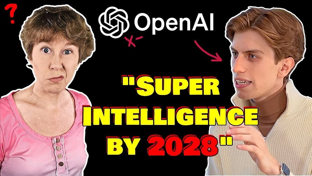 Ex OpenAI Employee "ASI by 2028" | Sabine Hossenfelder responds - open-ai - Art of Smart