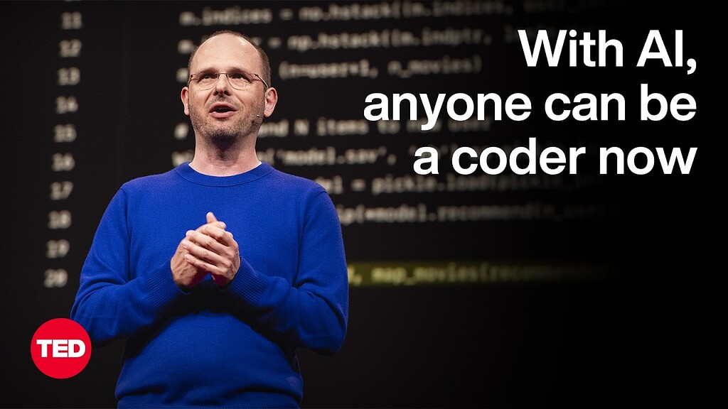 With AI, Anyone Can Be a Coder Now | Thomas Dohmke | TED - coding - Art of Smart