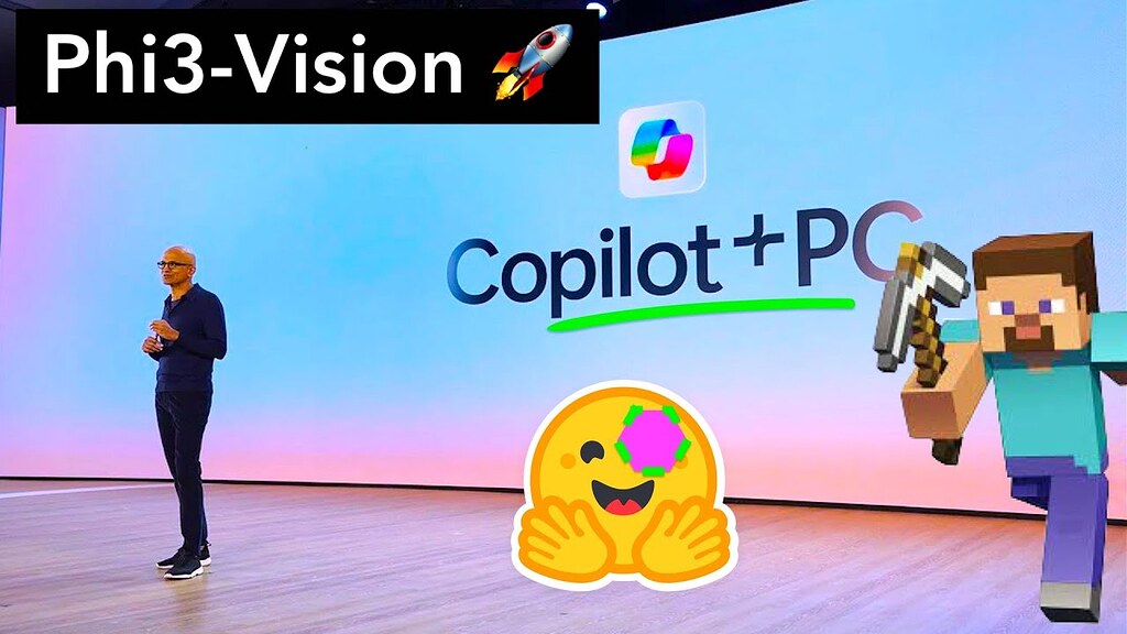 Phi3-Vision: Microsoft Announces MASSIVE LLM updates and Minecraft ...