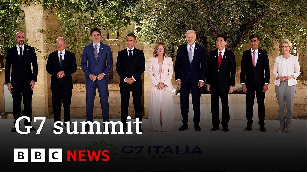 Gaza, Ukraine and AI on G7 summit agenda | BBC News - bbc-news - Art of Smart