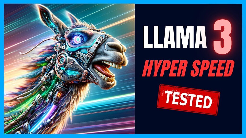 LLaMA 3 is INSANELY FAST with Groq - 745.65 T/s (Full Test) - matthew ...