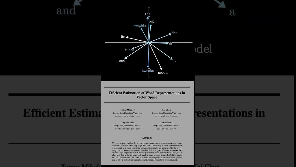How word vectors encode meaning - embeddings - Art of Smart