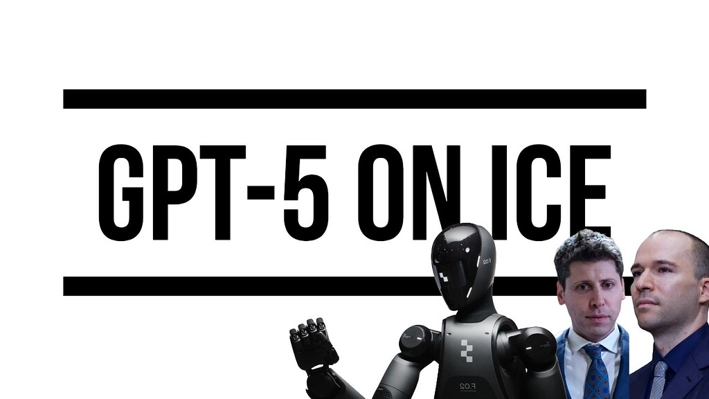 Was GPT-5 Underwhelming? OpenAI Co-founder Leaves, Figure02 Arrives ...