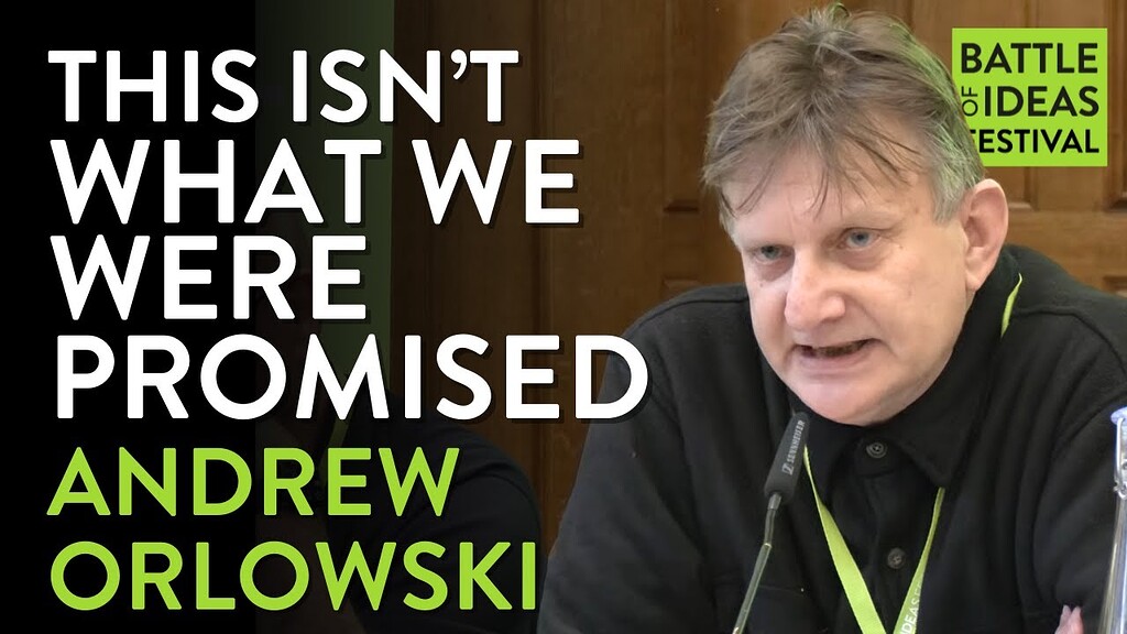 The pitfalls of generative AI | Andrew Orlowski | Battle of Ideas 2024 ...
