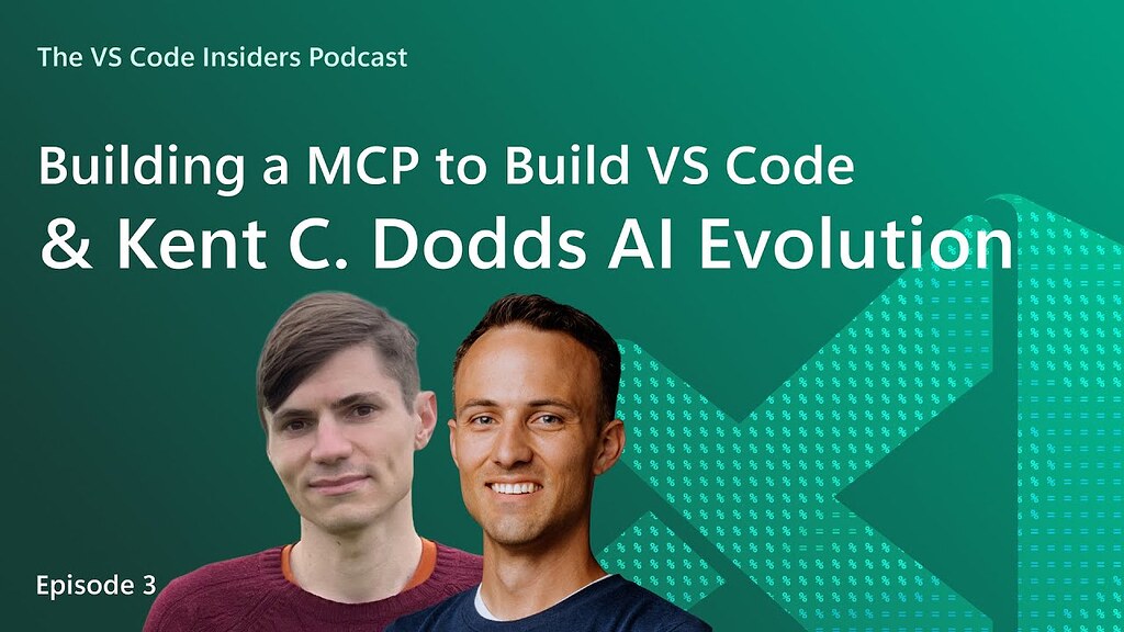 Building a MCP to Build VS Code & The Impact of AI on Kent C. Dodds - coding - Art of Smart