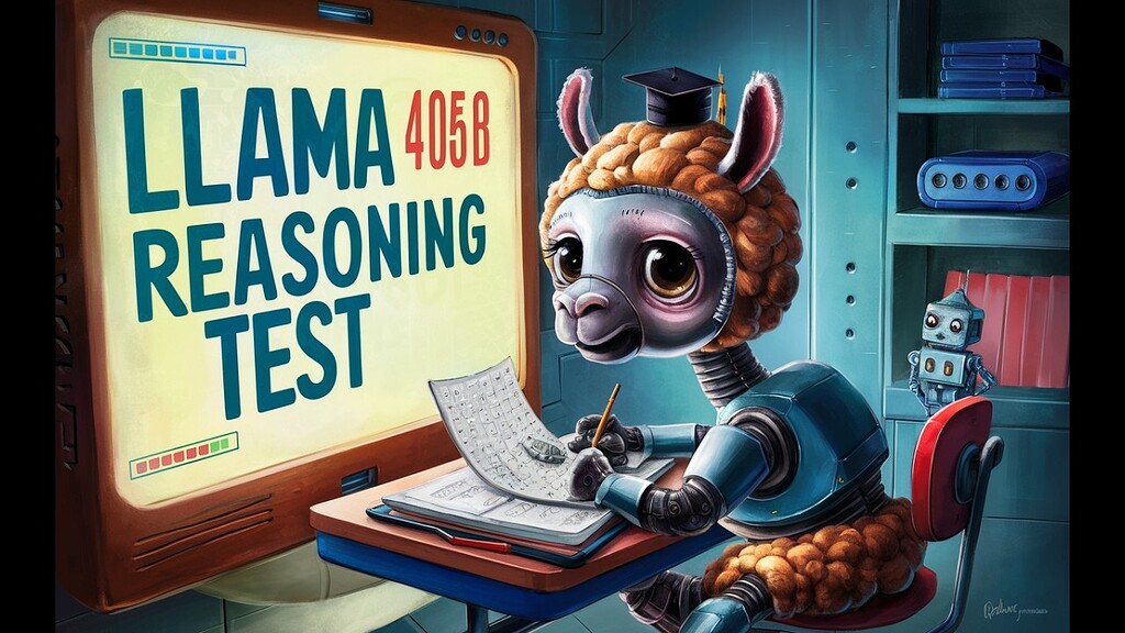 Testing Llama 3.1 reasoning with 5 increasingly difficult problems ...