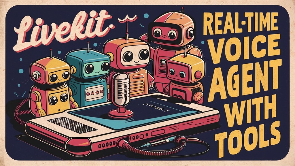 Realtime Voice Agent with tools built in Python using Livekit and Python - open-source - Art of ...