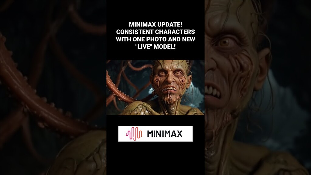 Minimax Update! Consistent Characters with ONE Photo and new "Live ...