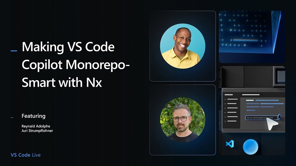 🔴 VS Code Live - Making VS Code Copilot Monorepo-Smart with Nx - visual-studio-code - Art of Smart