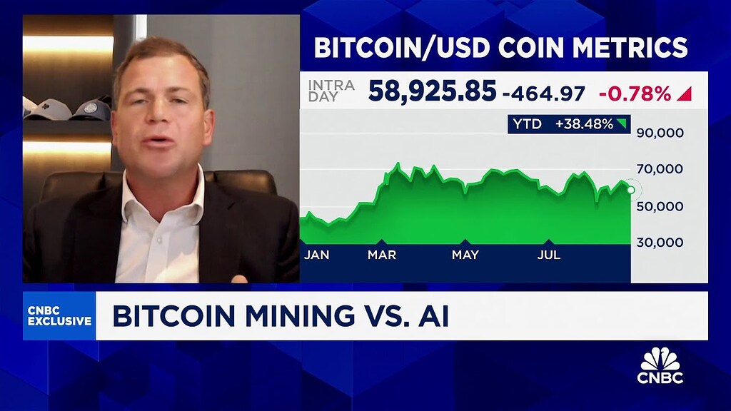 IREN CEO: 'We're running bitcoin mining machines right next to Nvidia ...