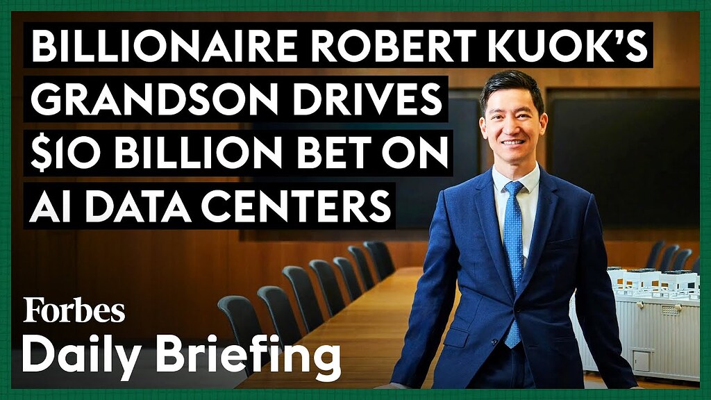 How This Billionaire's Grandson Is Driving A $10 Billion Bet On AI Data Centers - investment ...