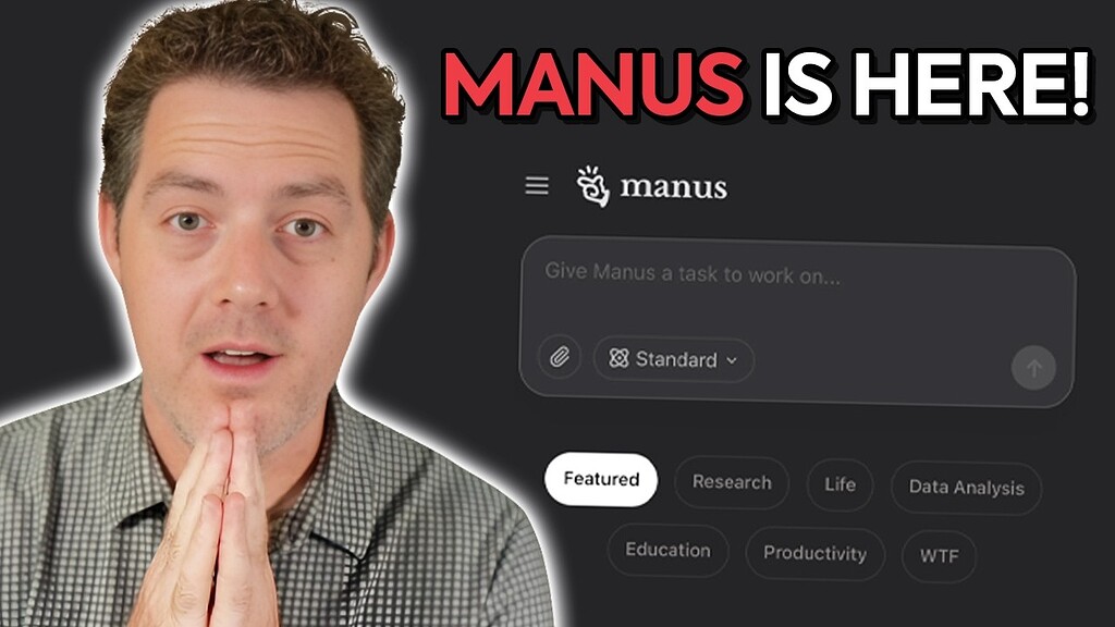 Manus - The ALL-IN-ONE AI AGENT - open-source - Art of Smart