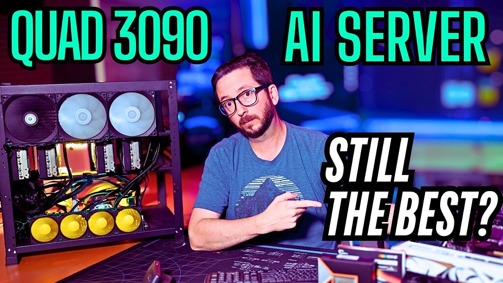 Local Ai Server Quad GPU Rig - 1 Year Review - nvidia - Art of Smart