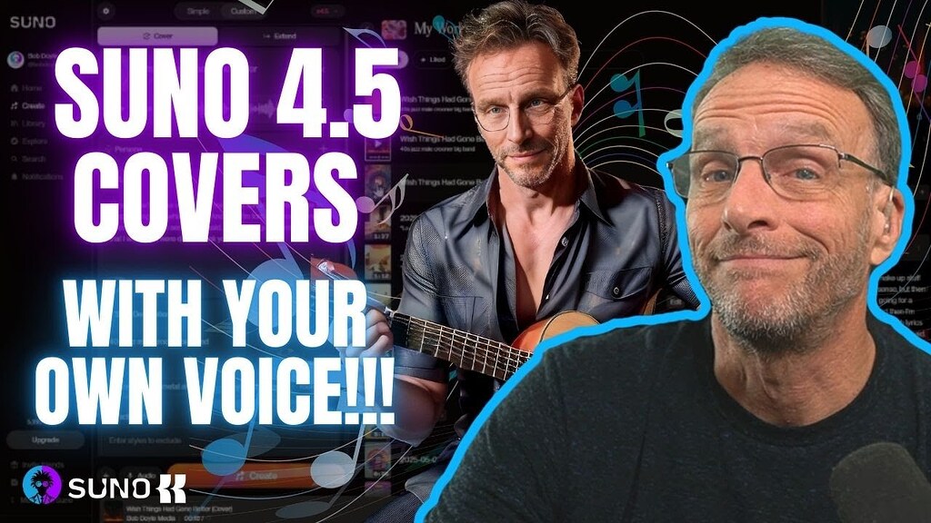Suno 4.5 Covers with YOUR Voice (or ANYONE's!) - bob-doyle-media - Art of Smart