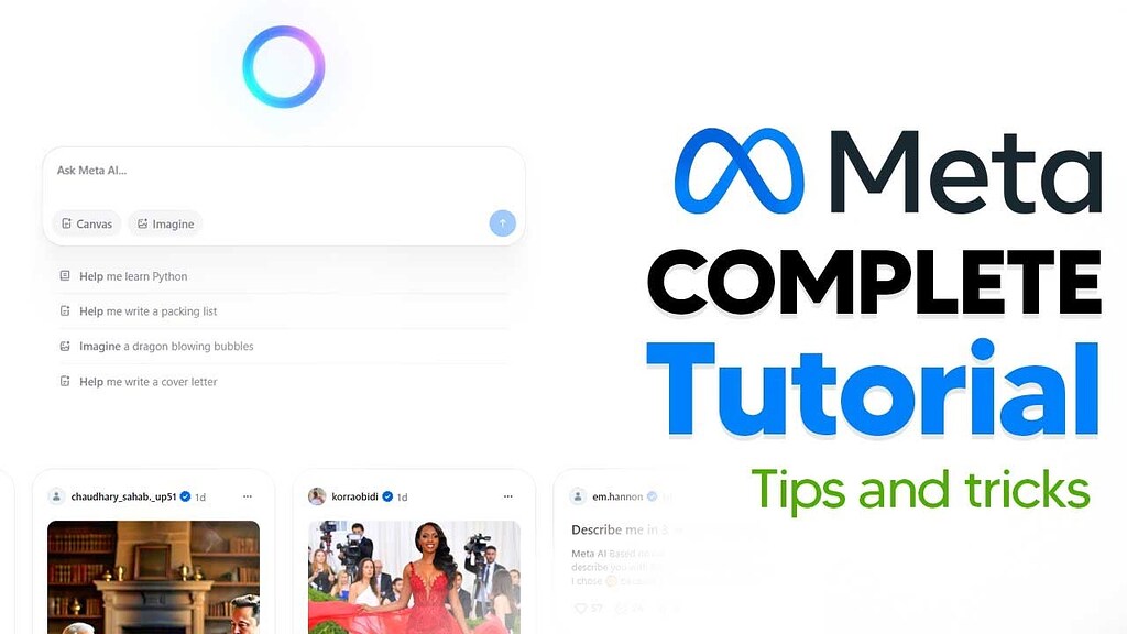 How To Use Meta.AI (Meta.AI Tutorial For Beginners 2025) - open-source - Art of Smart