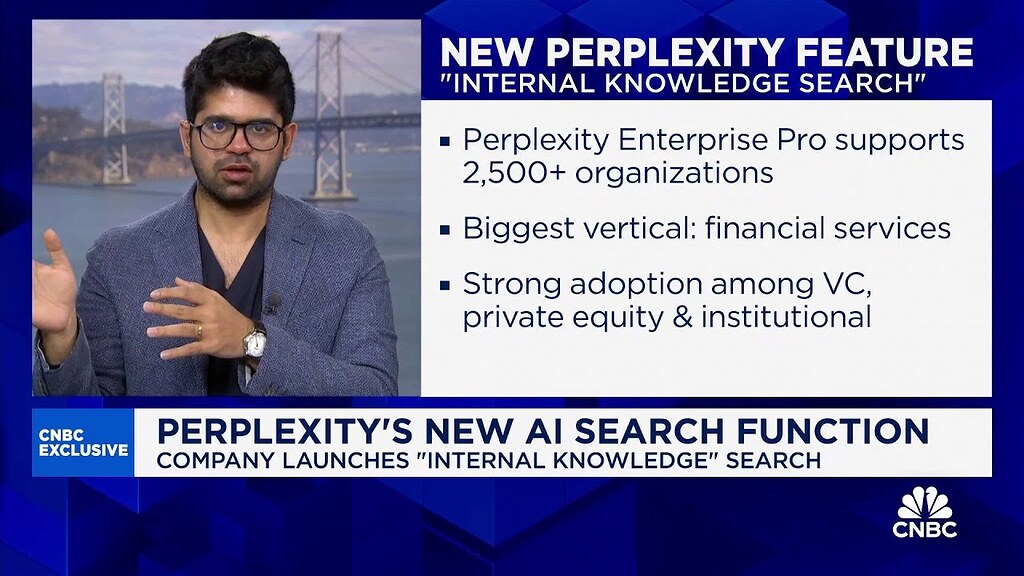 Perplexity CEO on 'Internal Knowledge' AI search, AI race and competition - cnbc - Art of Smart