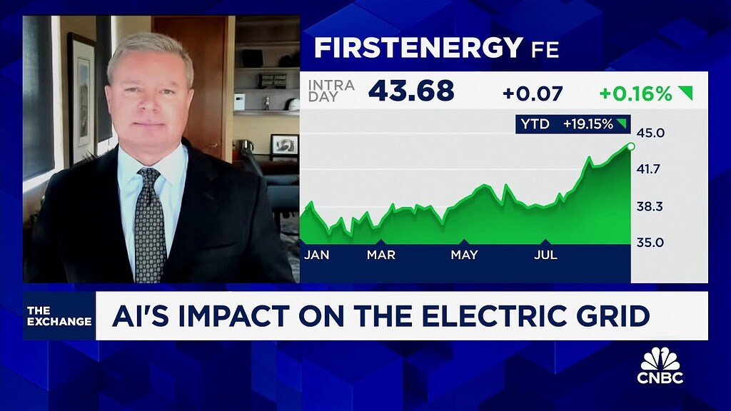 FirstEnergy CEO on AI's impact on the electric grid - cnbc - Art of Smart