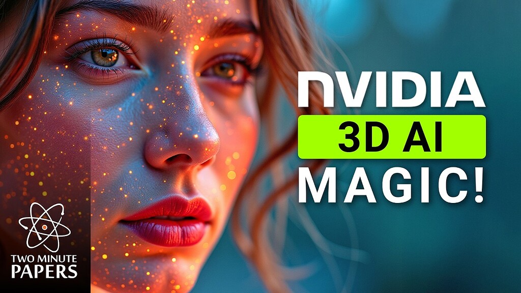 NVIDIA’s New AI: A Revolution In 3D Modeling! - nvidia - Art of Smart