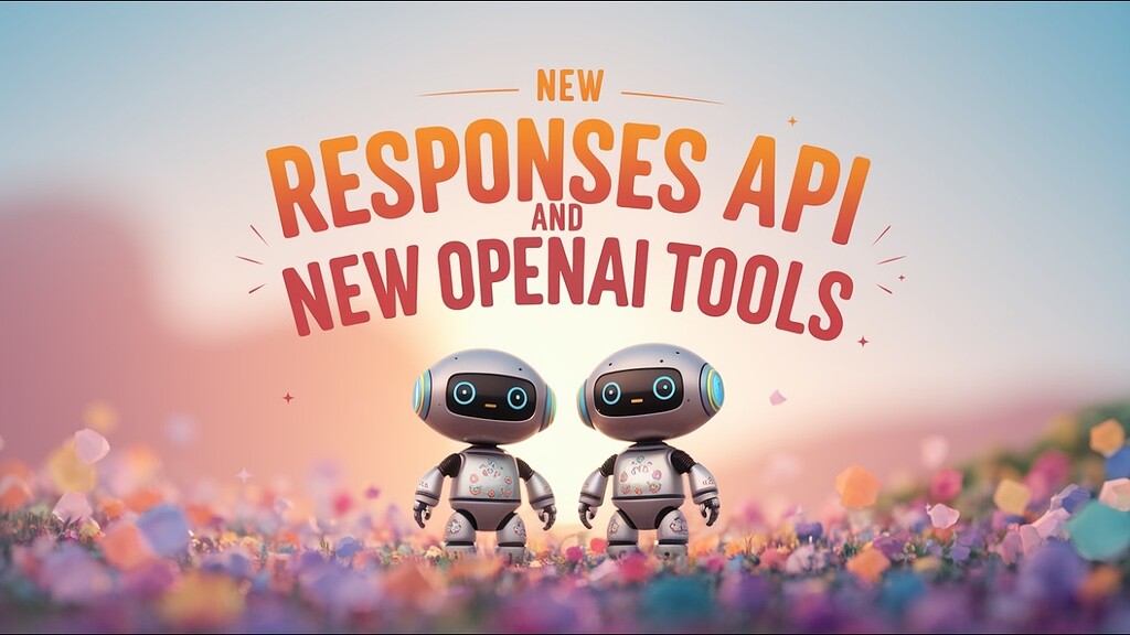 Exploring new Responses API and the new tools from OpenAI - open-source - Art of Smart