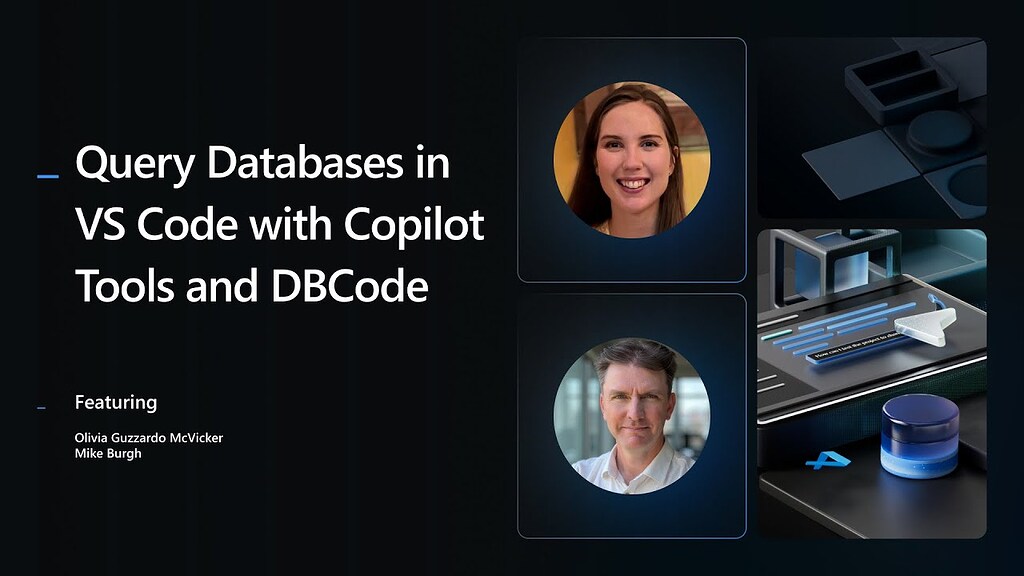 🔴 VS Code Live - Query Databases in VS Code with Copilot Tools and DBCode - visual-studio-code ...