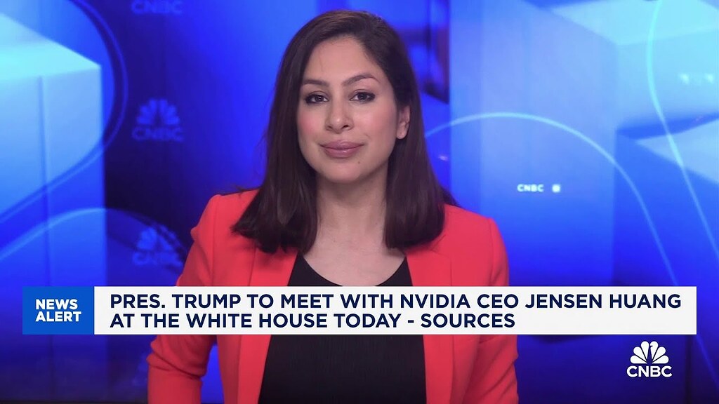 Nvidia CEO Jensen Huang and President Trump to meet on AI policy, China restrictions, and ...