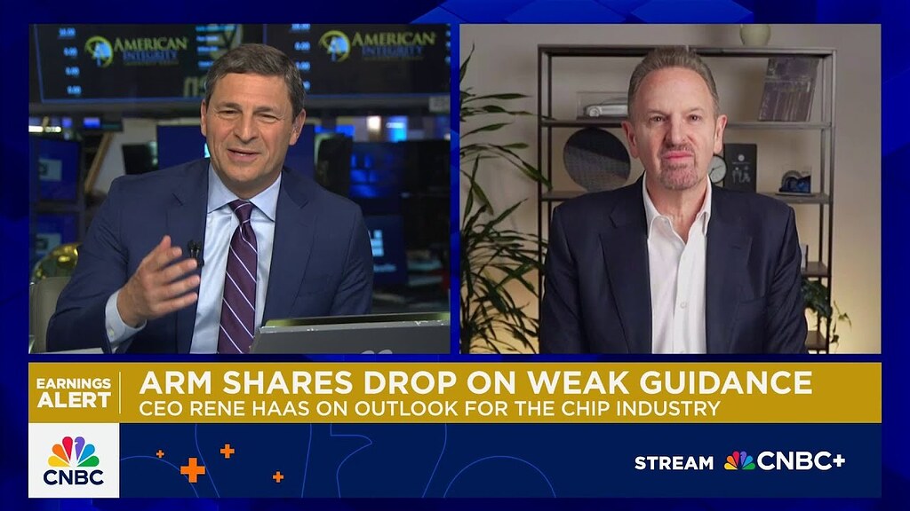 Arm Holdings CEO Rene Haas: Our business is increasingly being driven ...