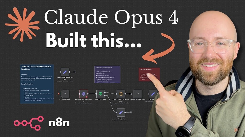 How to INSTANTLY Build n8n AI Agents using Claude 4 (is it legit?) - open-source - Art of Smart