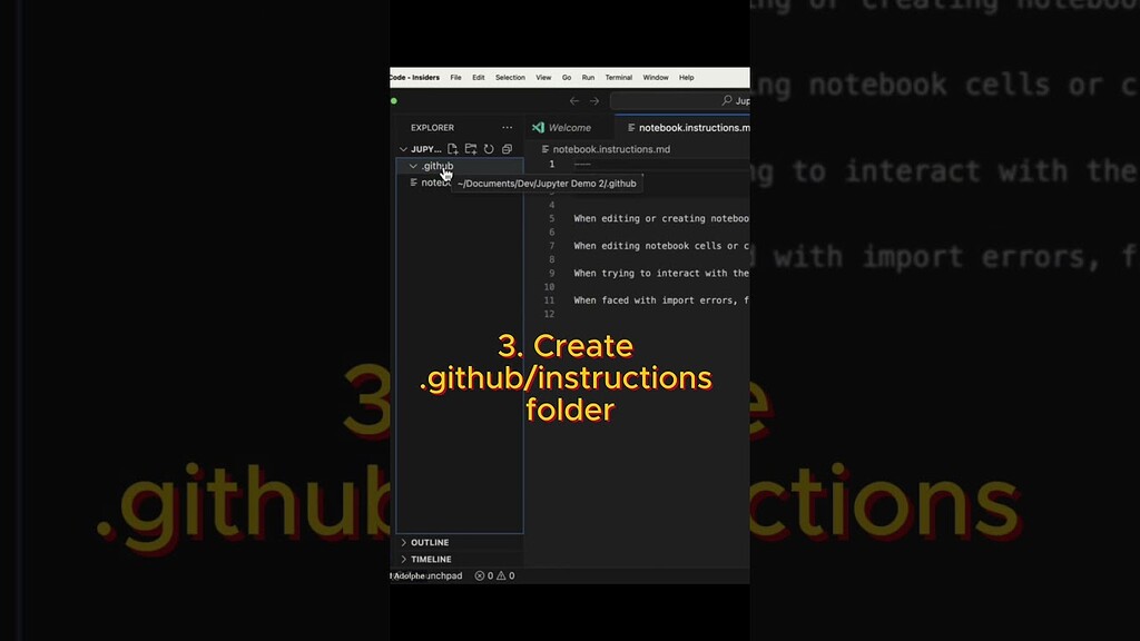 Do THIS before using Agent Mode with Jupyter Notebooks - github - Art of Smart