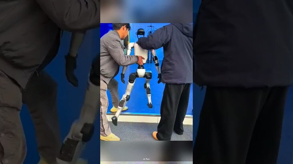 Humanoid Robot FAIL! #ai - open-source - Art of Smart