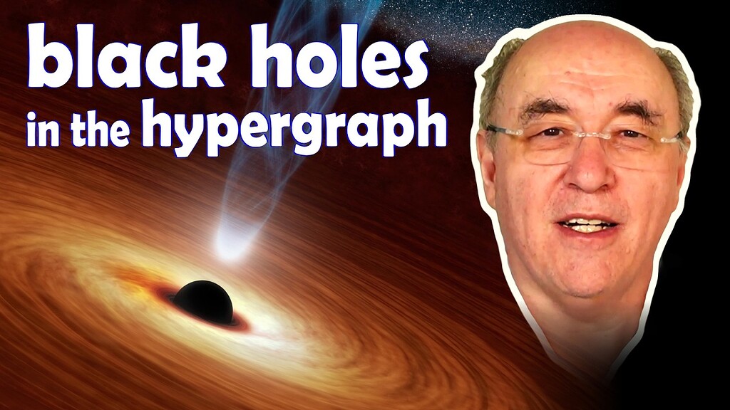 Black holes in the hypergraph with Stephen Wolfram - the-last-theory ...