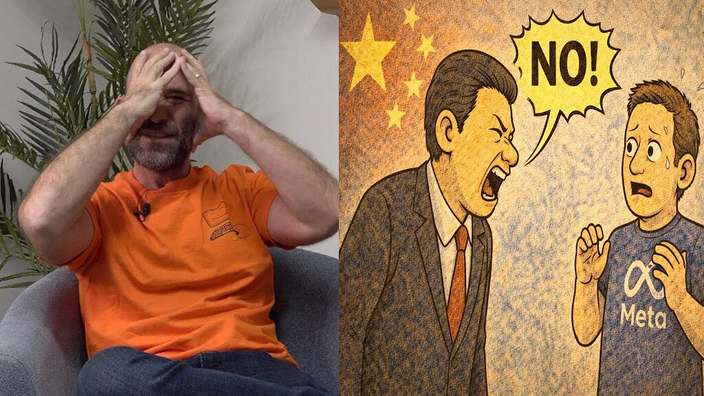 China Blocking Meta Buying Manu AI - Chinese Angry at American Threats ...