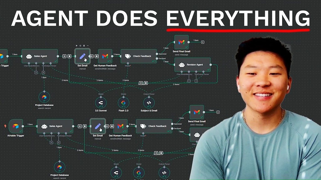 “I built 500+ AI agents, here’s everything I know” - Nate Herk - open ...