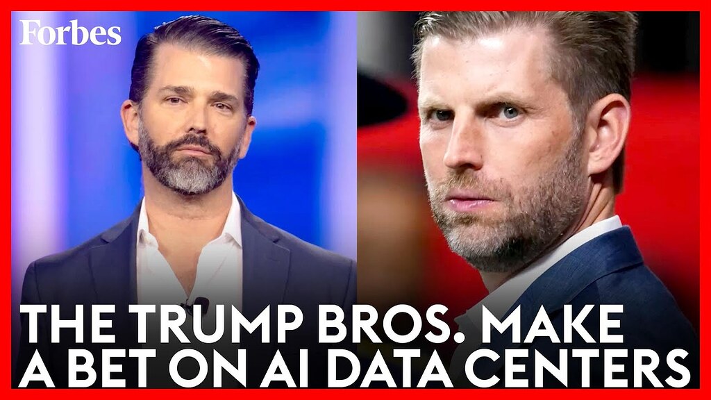 Trump’s Sons Invest In AI Data Centers After He Touts Billions In ...