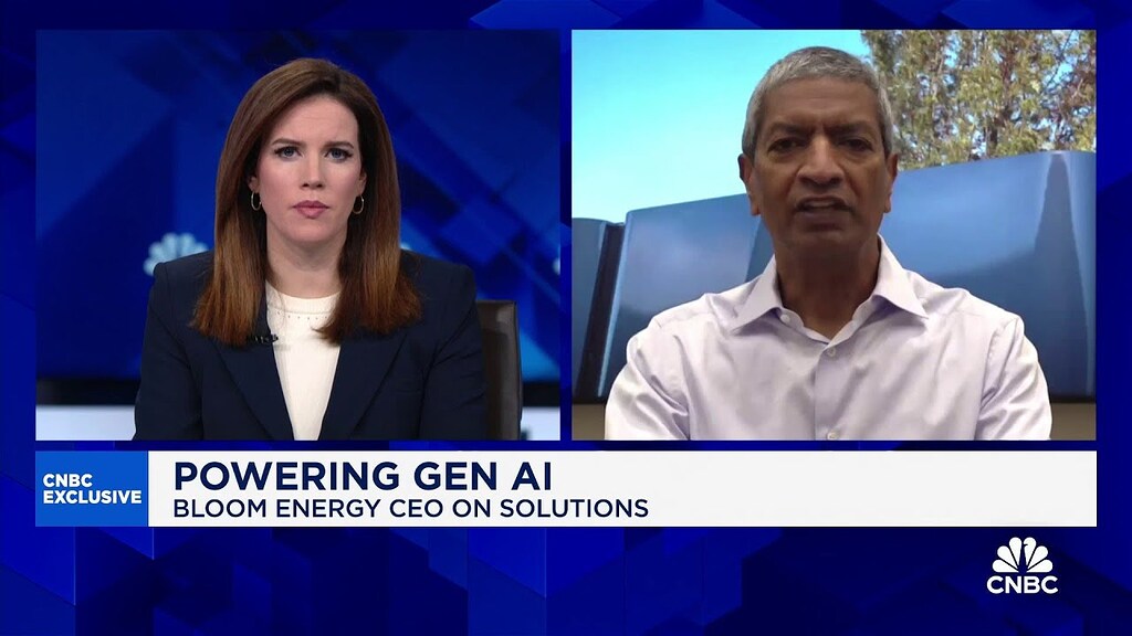Bloom Energy CEO: The U.S. needs 'a lot of power' to be the world's AI ...