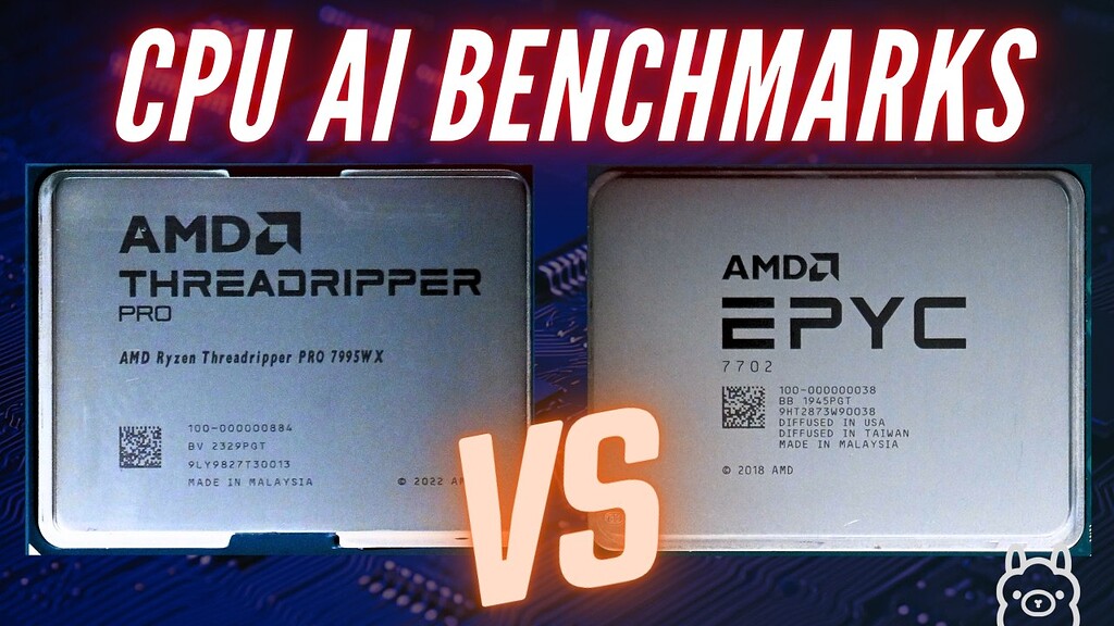 EPYC vs Threadripper Local Ai Benchmarks on Ollama - benchmarking - Art of Smart