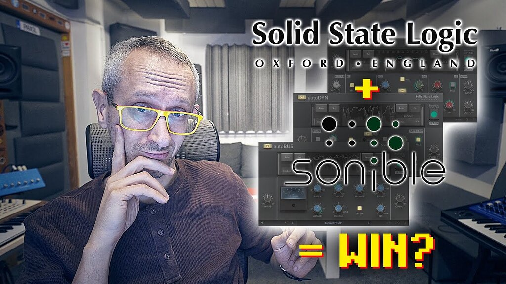 SSL analog heritage + Sonible AI = huge WIN + future of plugins ...