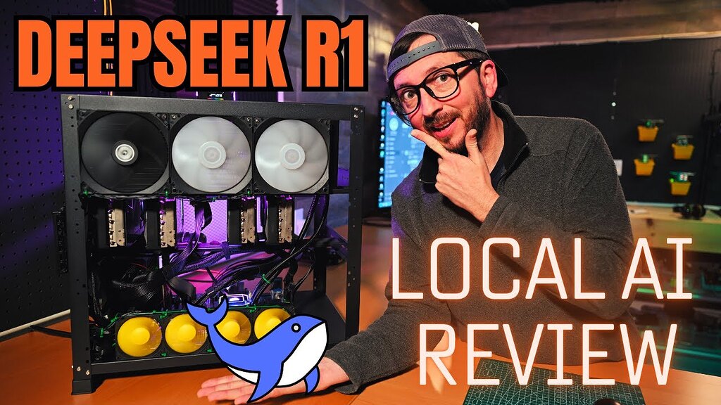 DeepSeek R1 Local Ai Server LLM Testing on Ollama - gpu - Art of Smart