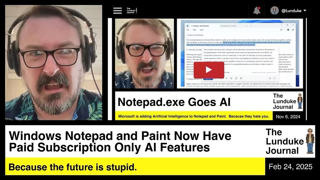 Windows Notepad and Paint Now Have Paid Subscription Only AI Features ...