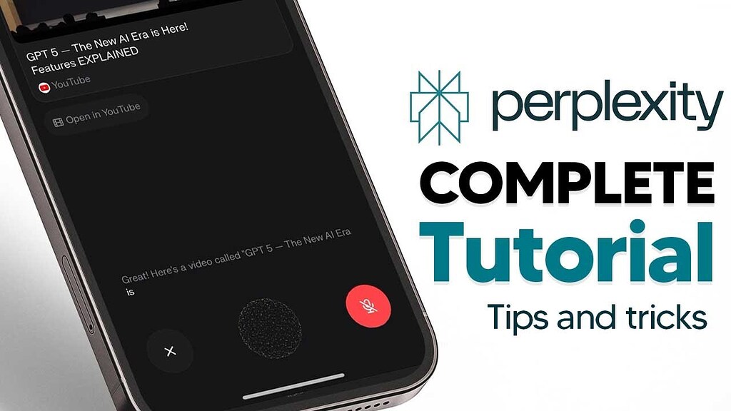 Perplexity iOS Voice Assistant Tutorial - How To Use Perplexity AI Voice Assitant - open-source ...