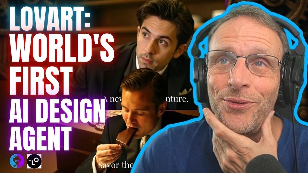 Meet Your New Tireless AI Design Agent: Lovart - video - Art of Smart