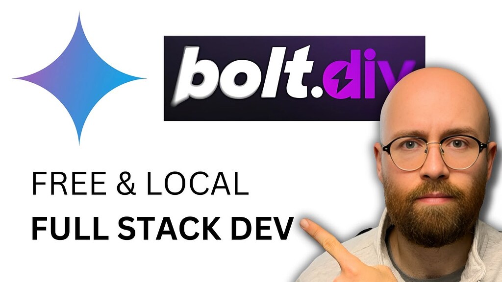 Bolt.DIY + Gemini 2.5: Develop a Full-stack App For FREE Without Writing ANY Code! (OPENSOURCE ...