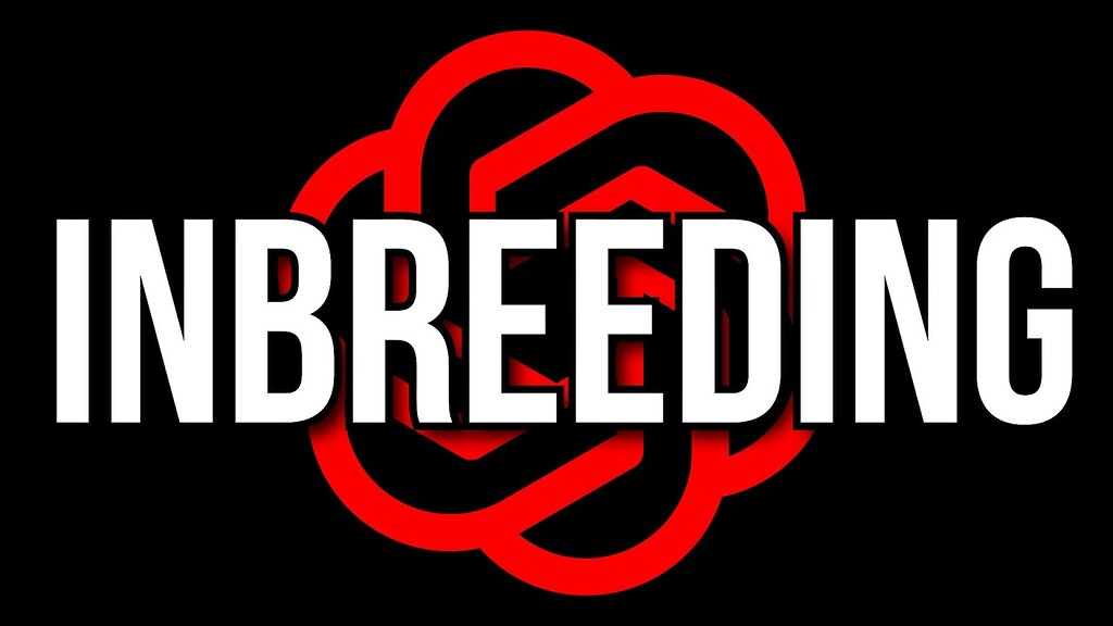 Is AI Becoming Inbred - ethics - Art of Smart