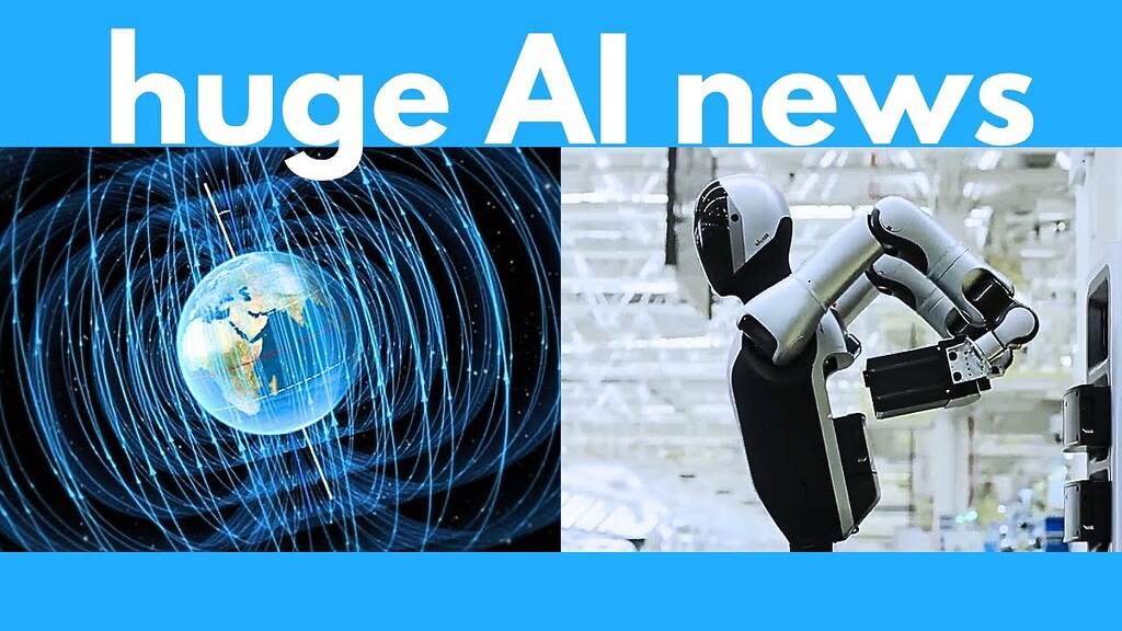 New AI video model, AI operating system, self charging robots, ChatGPT ...
