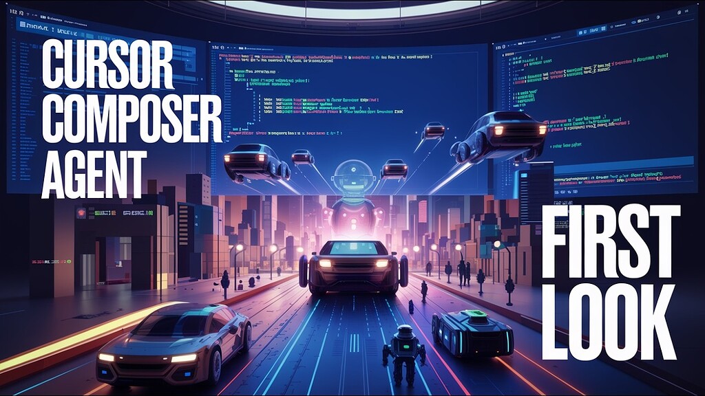 Cursor Composer Agent First Look Coding Art Of Smart