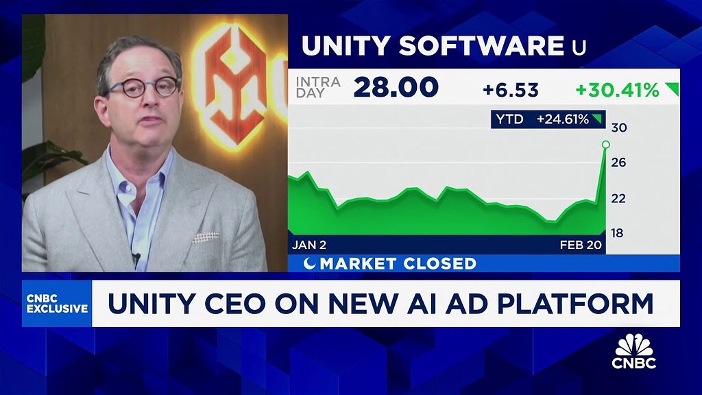 Unity Software CEO Matthew Bromberg on AI ad platform - open-source ...