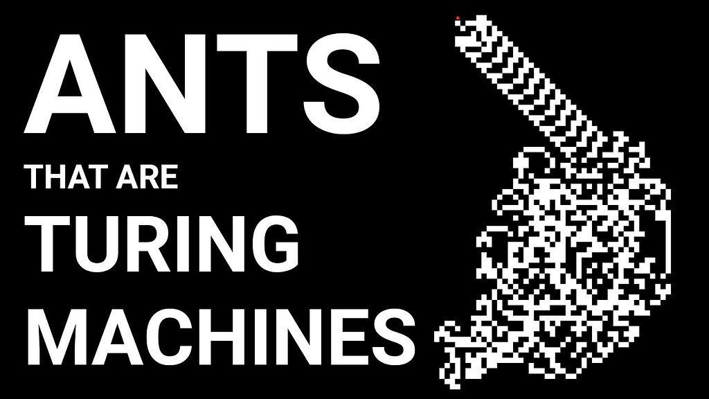 Langton's Ants and Turing Machines - emergent-garden - Art of Smart