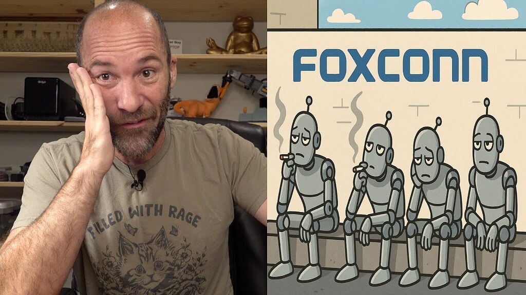 Foxconn Using AI Robots to Build NVIDIA Servers - USA Workers Replaced ...