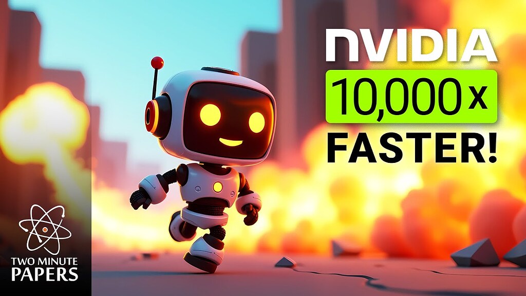 NVIDIA’s New AI: Training 10,000x Faster! - nvidia - Art of Smart