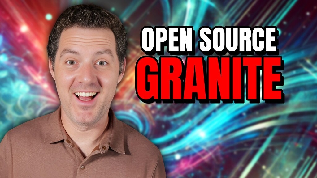 IBM Unveils Granite 3.0 - Open Source Family of Small Models! - open ...